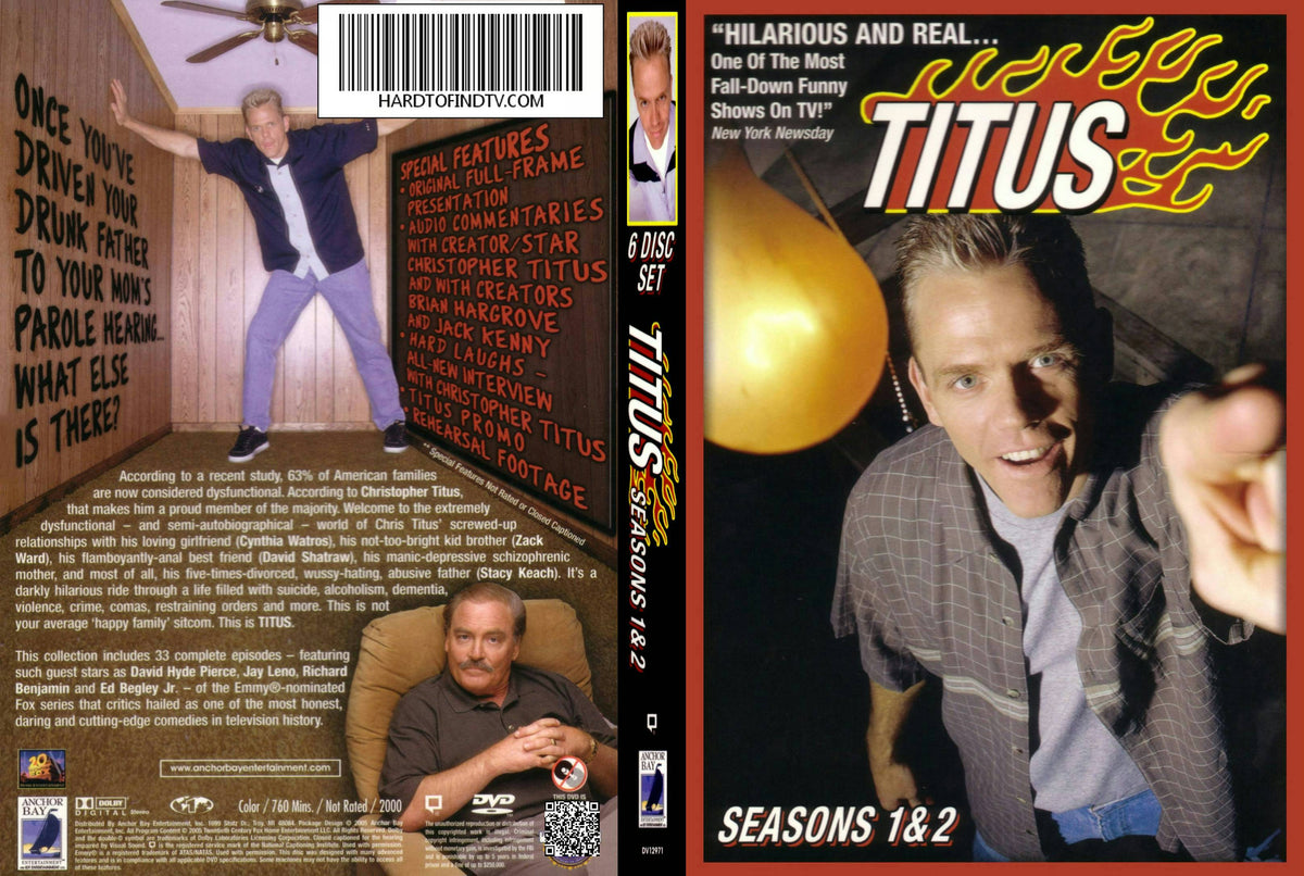 Titus 2000 The Complete Tv Series On 10 Dvd's Chris Titus Stacy Keach – HARDTOFINDTV